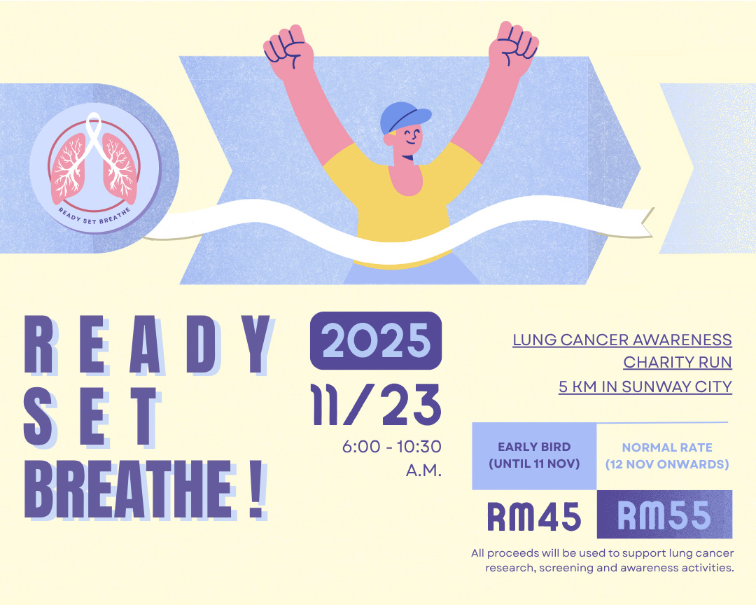 Sunway University - LCNM Ready, Set Breathe! Fun Run 2025 - Lung Cancer ...